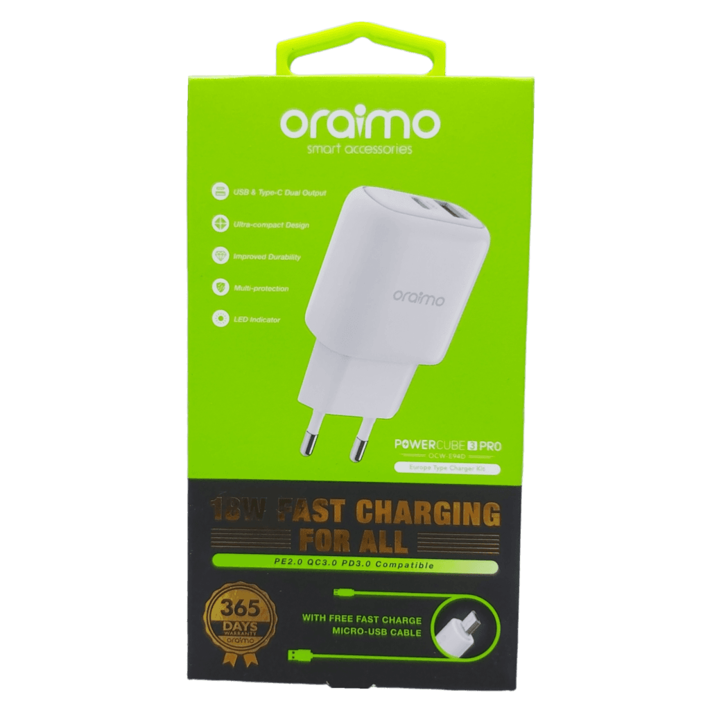 EmecElec | ORAIMO USB dual output | 100.00 Dhs